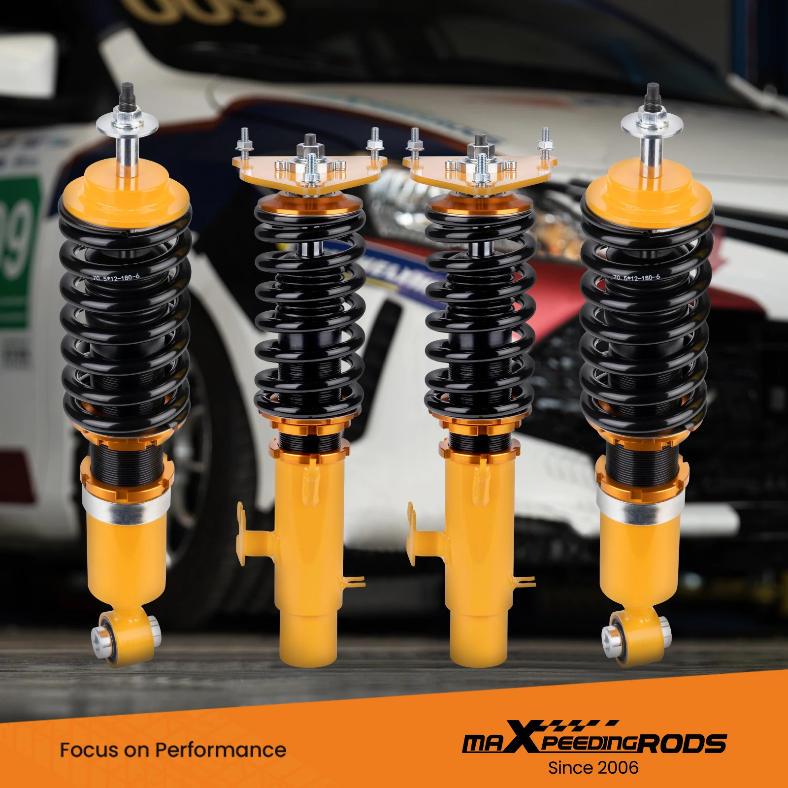 4pcs/set Racing Coilover Struts Kit for Mini Cooper & Cooper S R50 ...