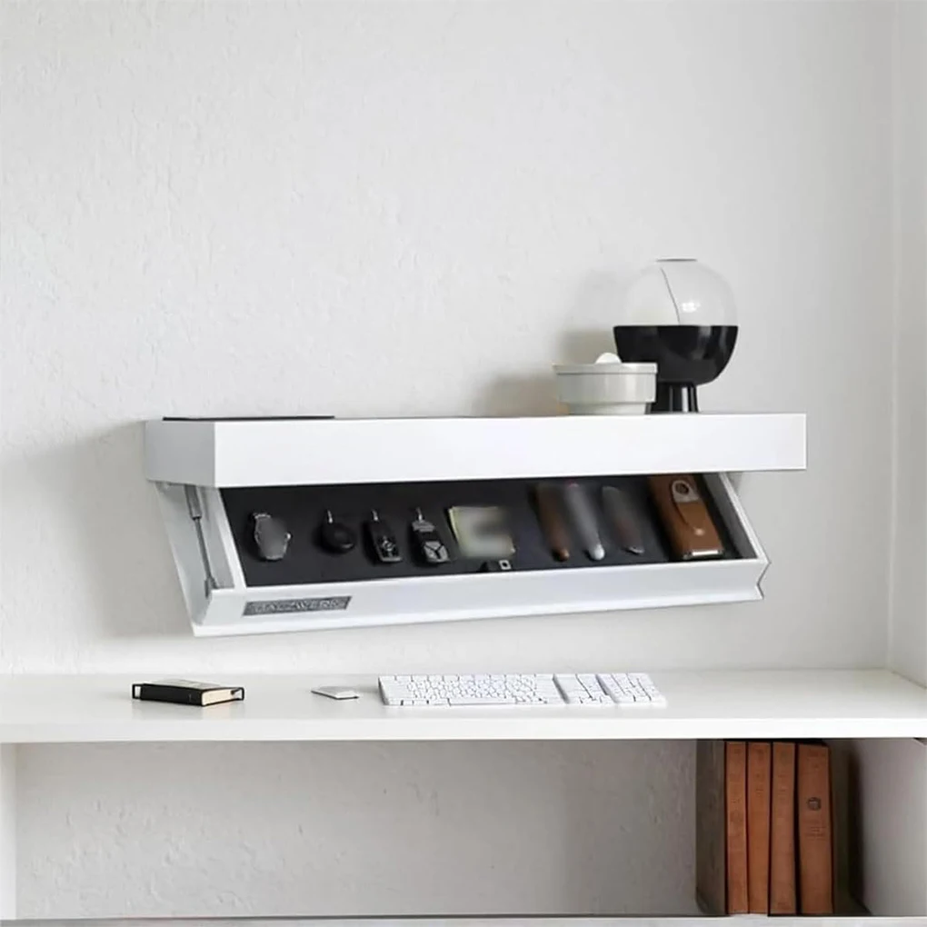 Floating Drawer Secret Compartment Shelf Living Room Décor 2025 New ...