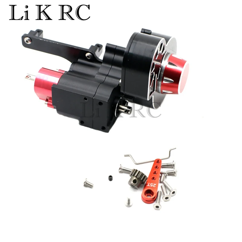 Hot Racing Axial SCX10 II 2 Speed Transmission Conversion