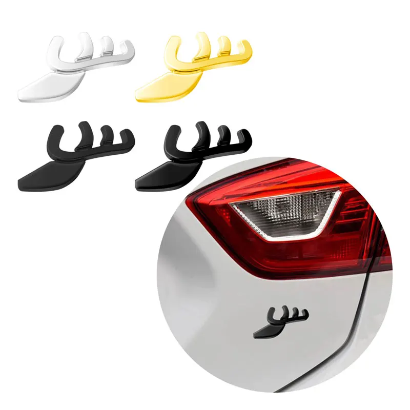 Small Metal Car Sticker Side Fender Rear Trunk Badge Decor For SAAB ...