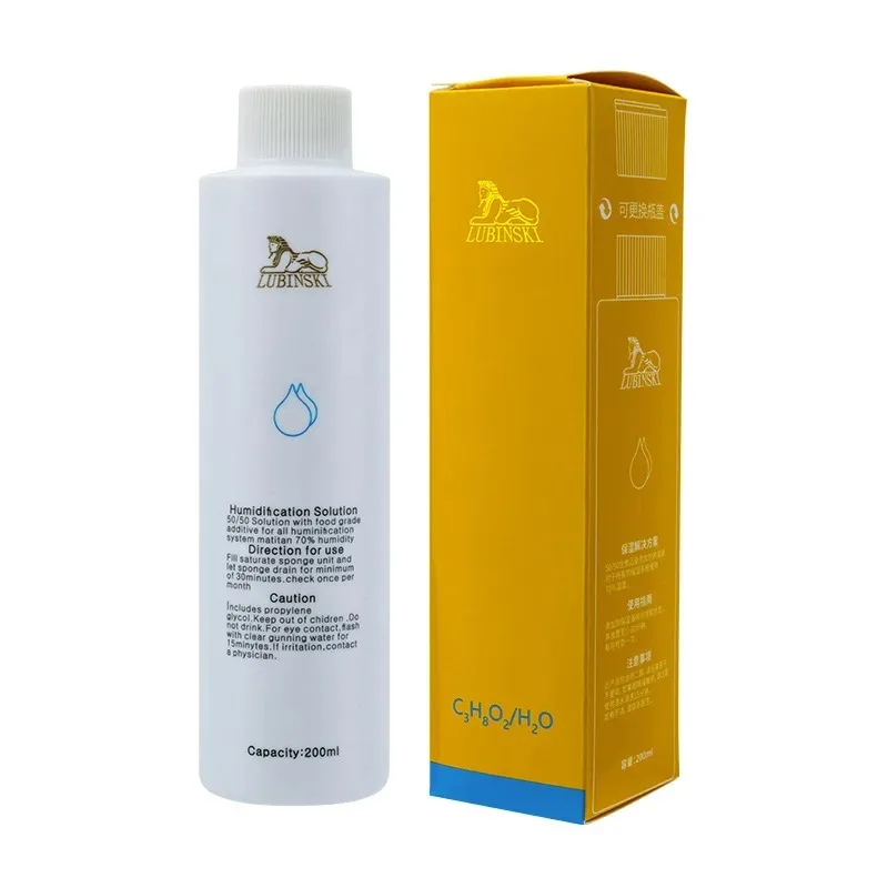 200ML Cigar Moisturizing Liquid Cigar Moisturizer for Humidor Box ...