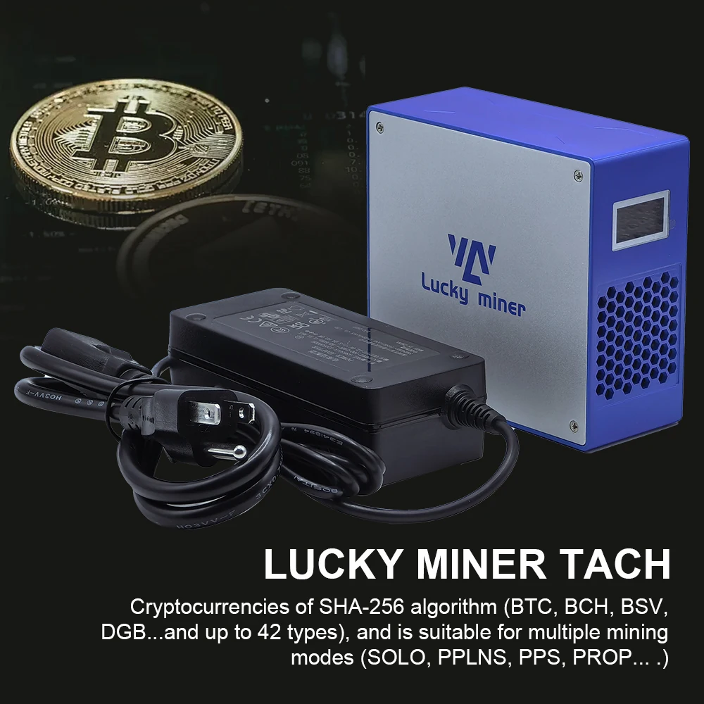 Btc-miner-lucky-miner-lv07-wifi-1th-s-sha256-bm1366-30w-bitcoin-mining