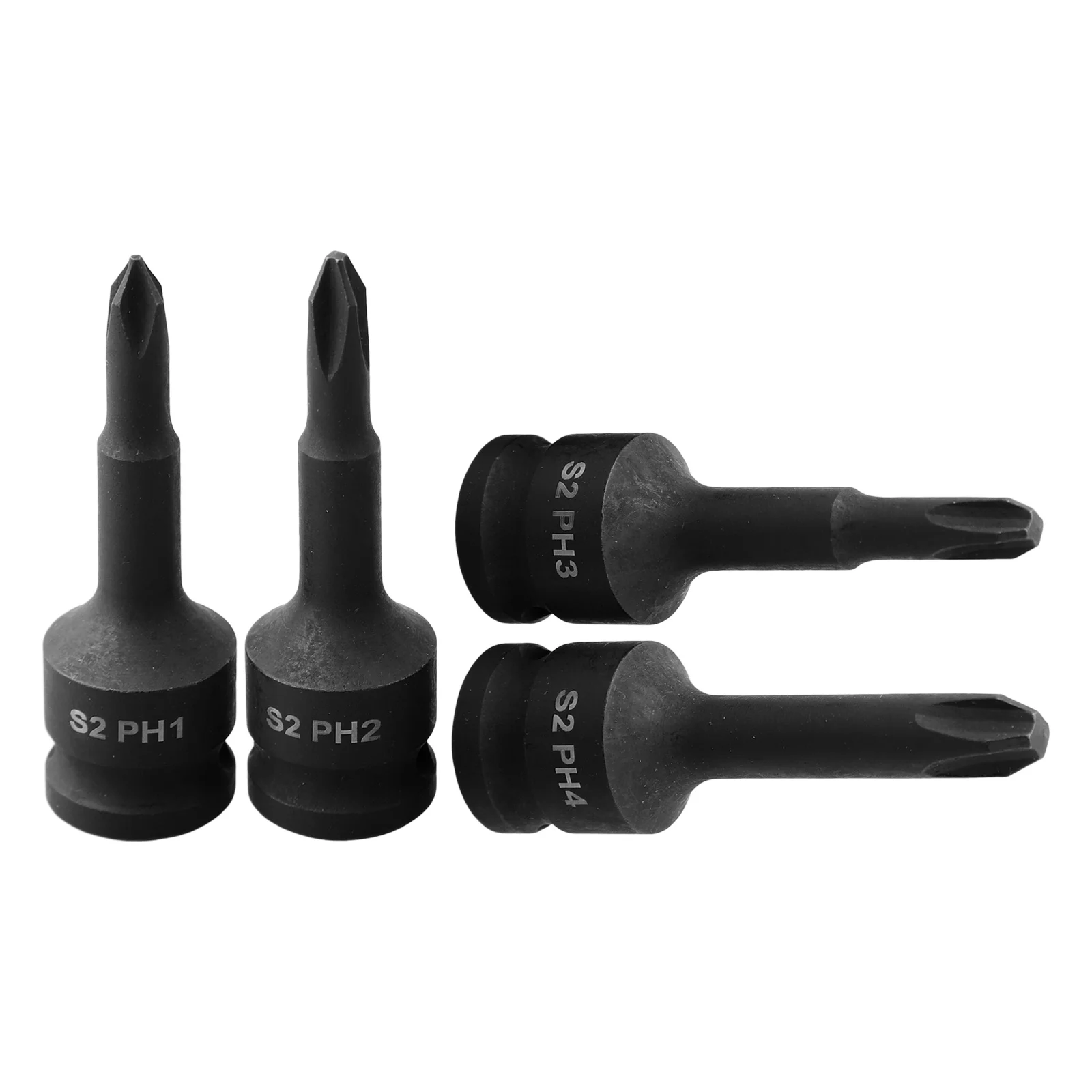4pcs Socket Adapter PH1 PH2 PH3 PH4 For 3 8inch Square Head Wrench ...