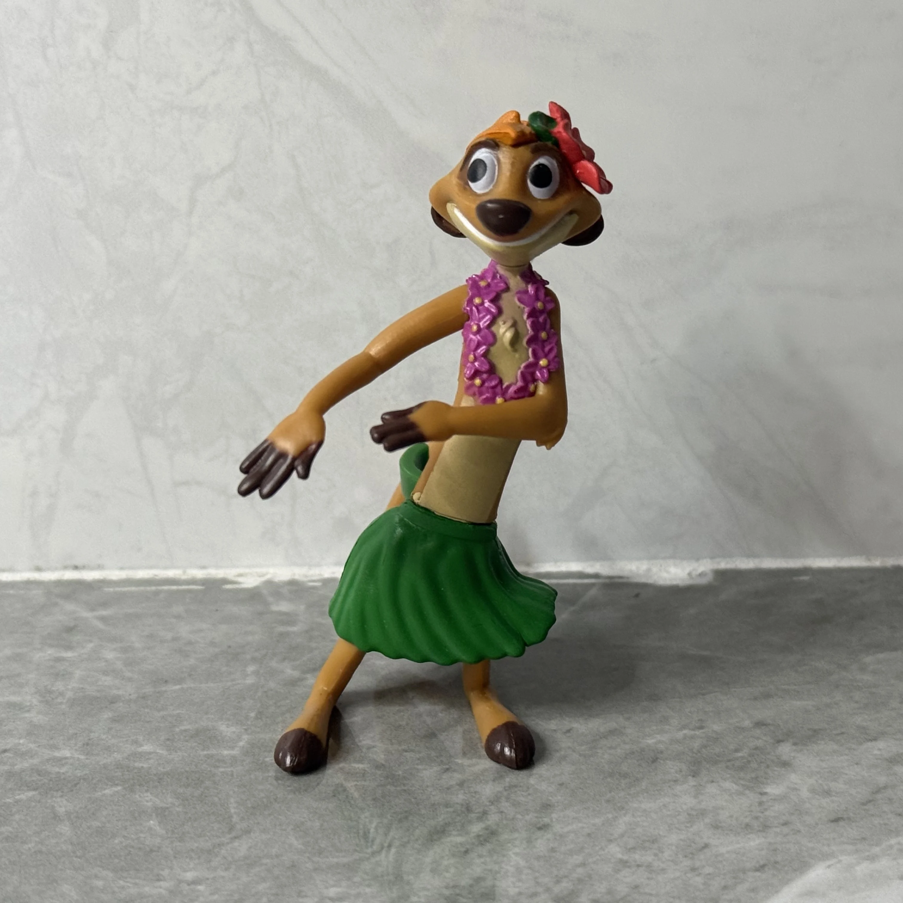 Disney Anime Lion King Dancing Timon Action Figure Model Collectible ...