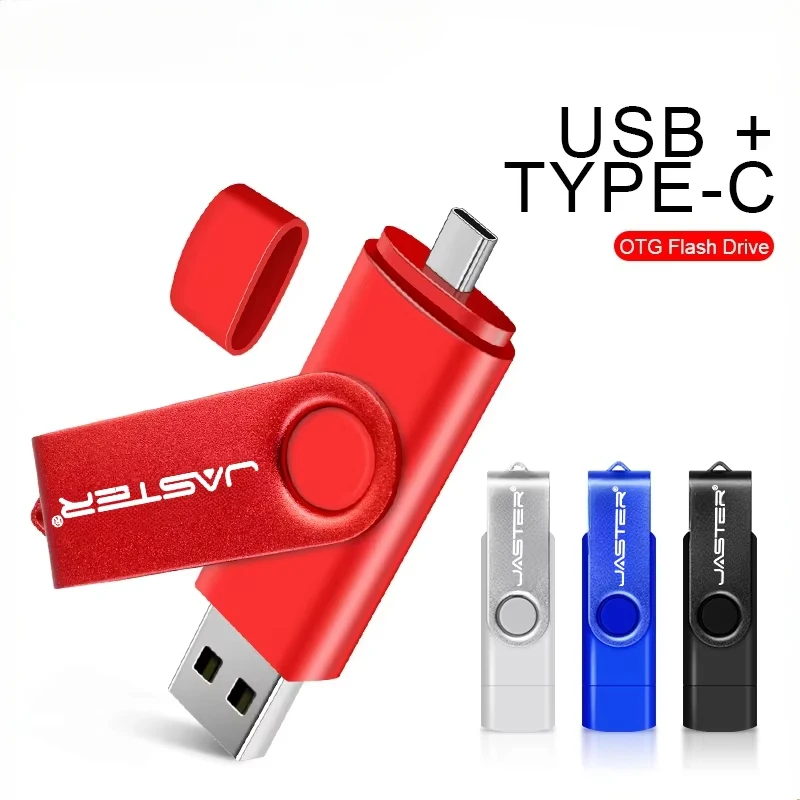 Multifunctional OTG 2 IN 1 Type-c USB Flash Drive Pendrive 128GB Cle ...