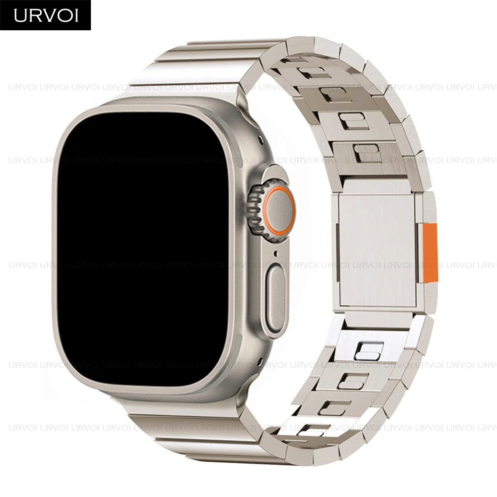 URVOI Band for Apple Watch Ultra 2 1 Series 10 9 8 7 6 SE 5 Link ...