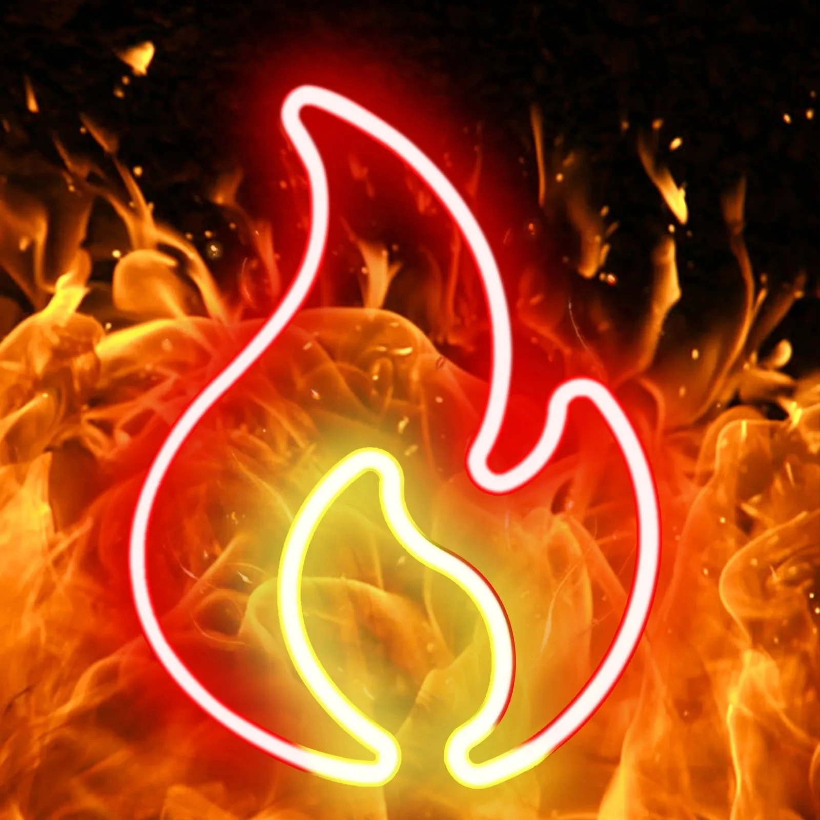 Flame-Shaped-Neon-Signs-LED-Light-Atmosphere-Fire-Flaming-Logo-Lighting ...