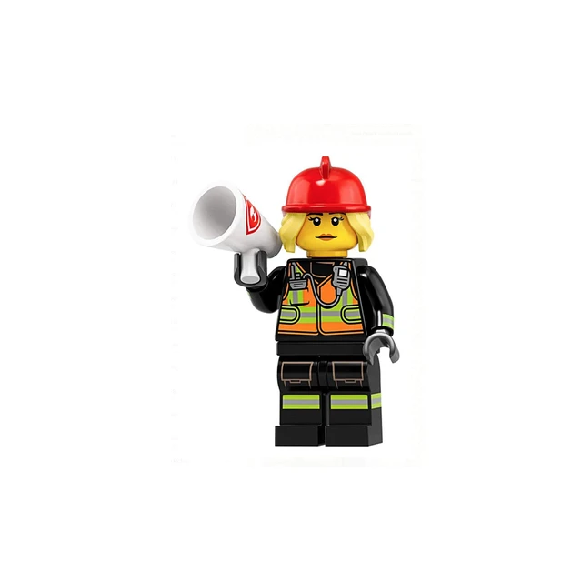 Lego Fireman Minifigure
