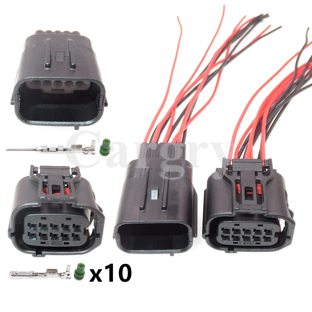 1-Set-10P-Automobile-Wire-Adapter-90980-12380-6189-1134-6188-0696-Car ...