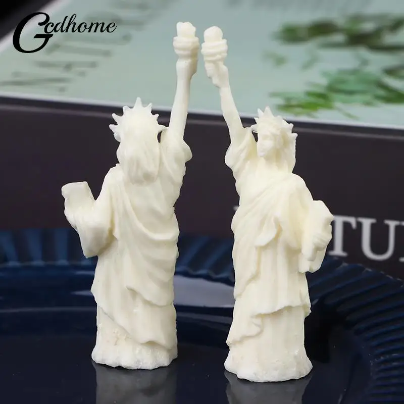 2Pcs-Doll-House-Miniature-Resin-Goddess-Statue-Simulation-Furniture ...