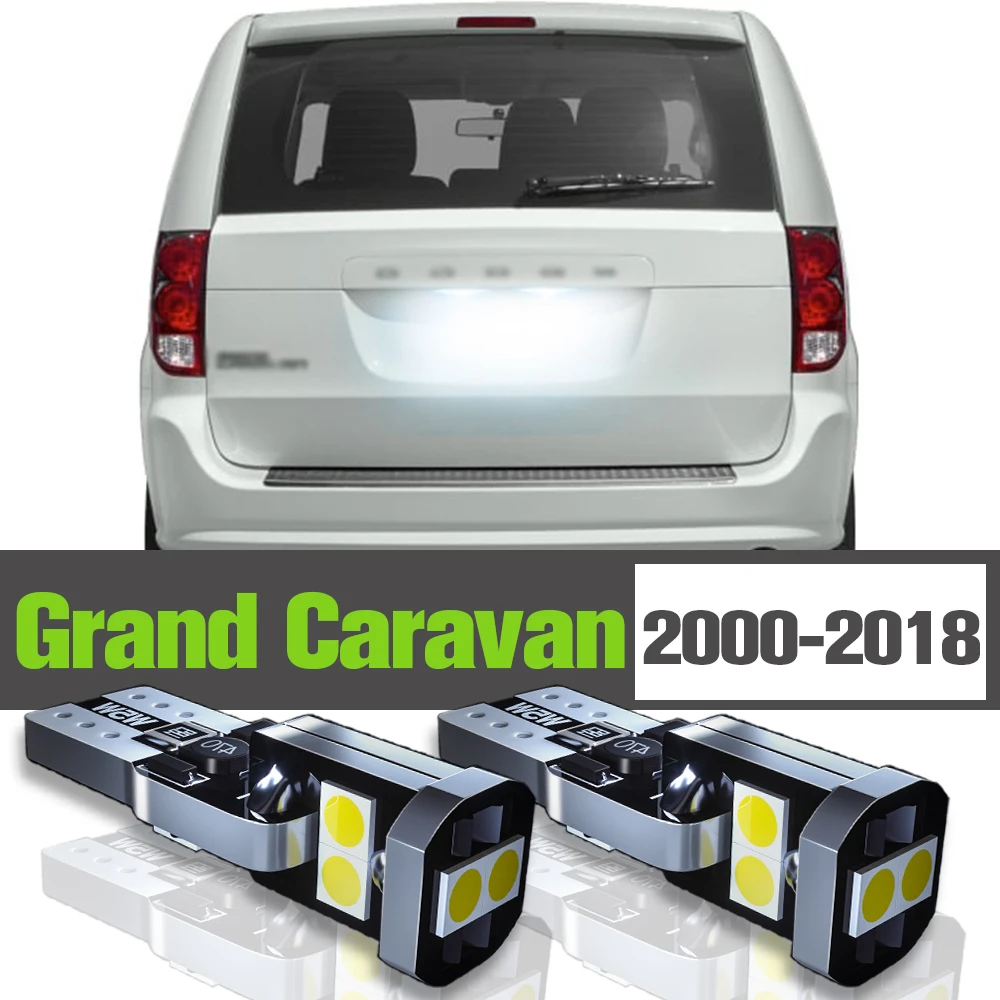 2x-LED-License-Plate-Light-Accessories-Lamp-For-Dodge-Grand-Caravan ...