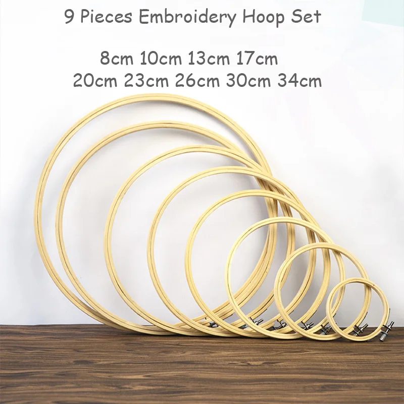 Strong Grip Cross Stitch Embroidery Hoops 7cm 9cm 12cm 16cm 20cm 24cm ...