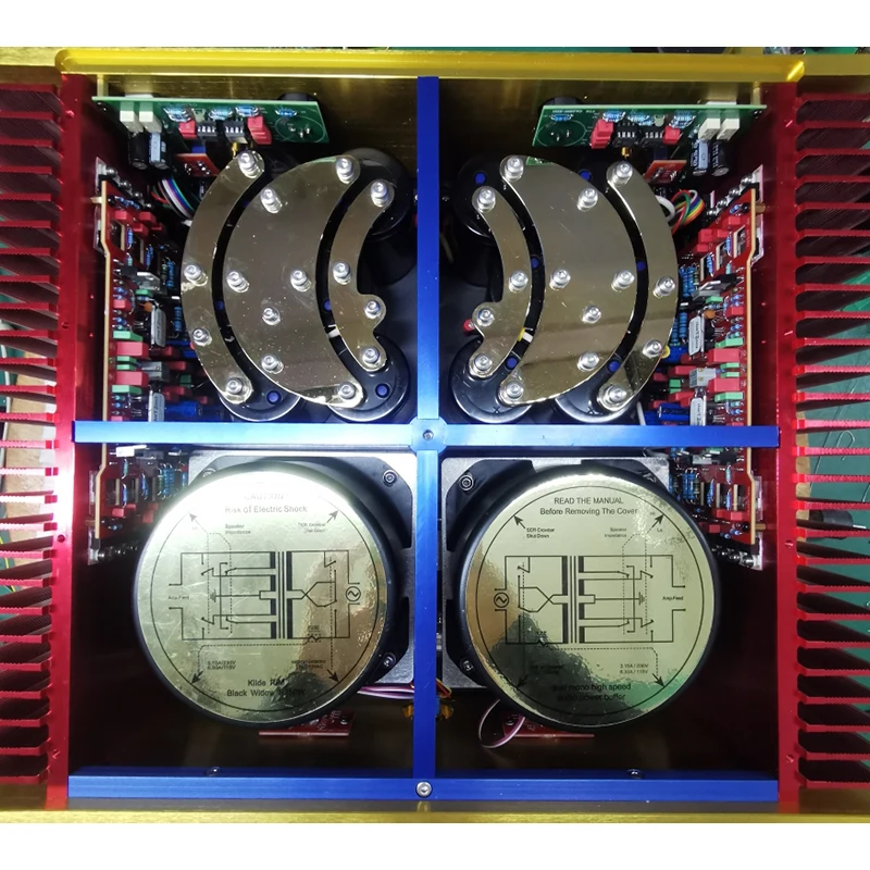 Black-widow-NHB-268-Three-amplifier-reference-Swiss-DarTZeel-NHB-108 ...