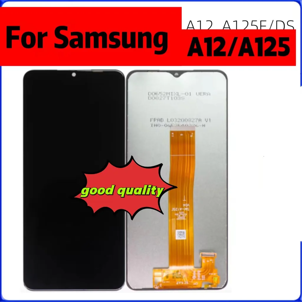 LCD-For-Samsung-Galaxy-A12-Display-A125-SM-A125F-SM-A125M-SM-A125U-LCD ...