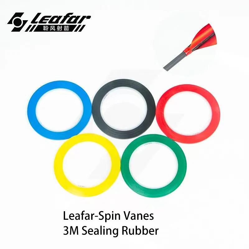 1Roll Archery Spin Vanes Rubber Feather Fletching Tape to Quill for a ...