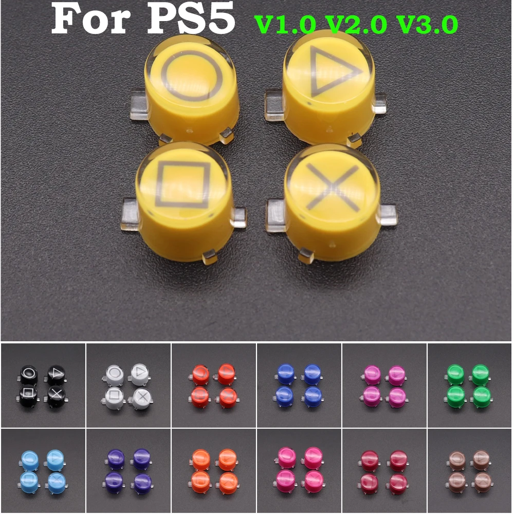 Replacement-Plastic-Crystal-ABXY-A-B-X-Y-Buttons-D-Pad-Driection-Key ...