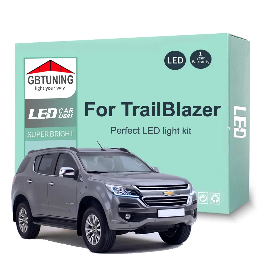 14Pcs LED Interior Light Bulb Kit For Chevrolet Chevy TrailBlazer 2002 ...