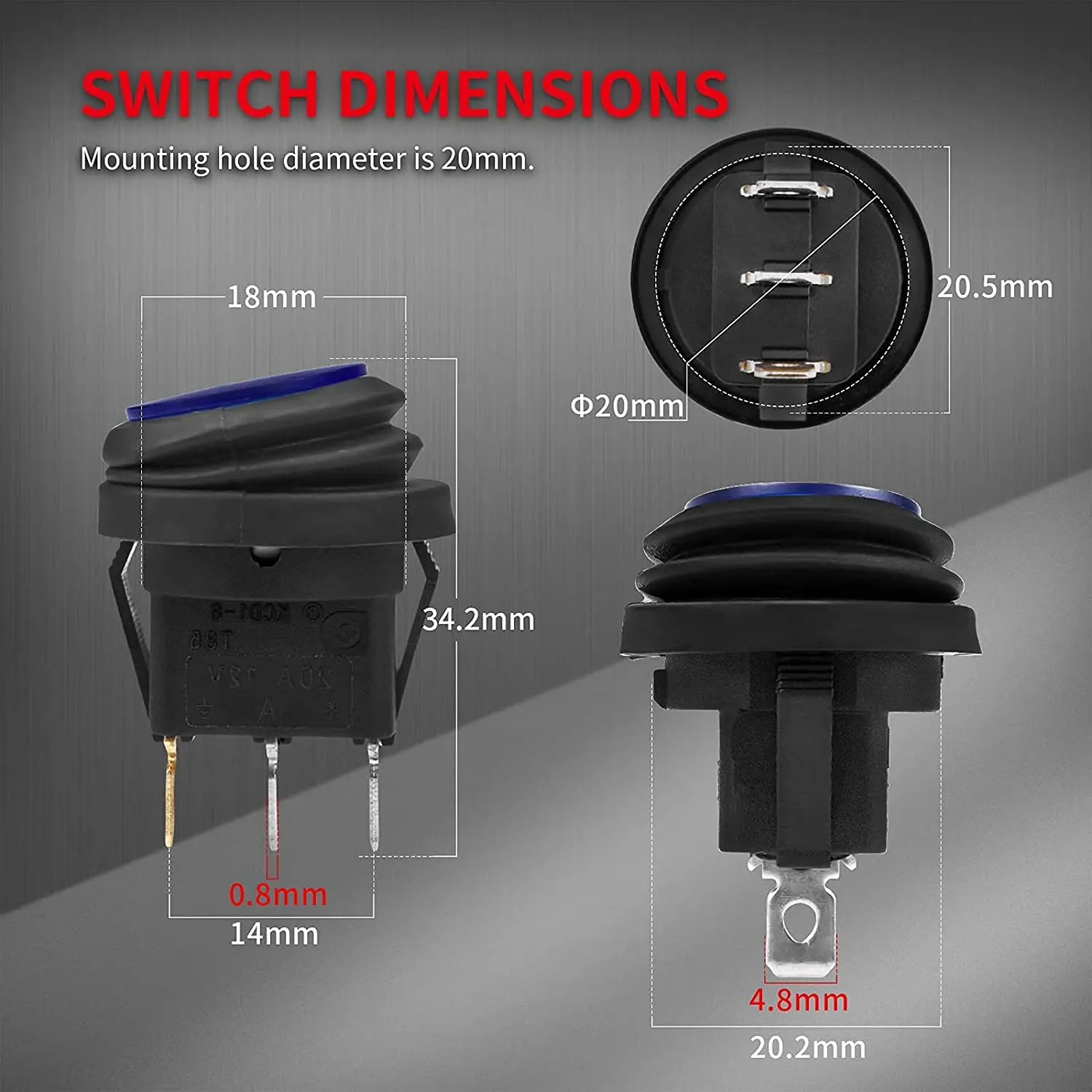 Weatherproof 12v Switch