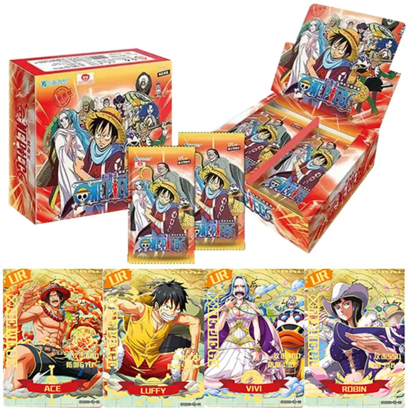 New-One-Piece-Anime-Card-Luffy-Zoro-Shanks-UR-SER-SSR-SR-Rare-Character ...