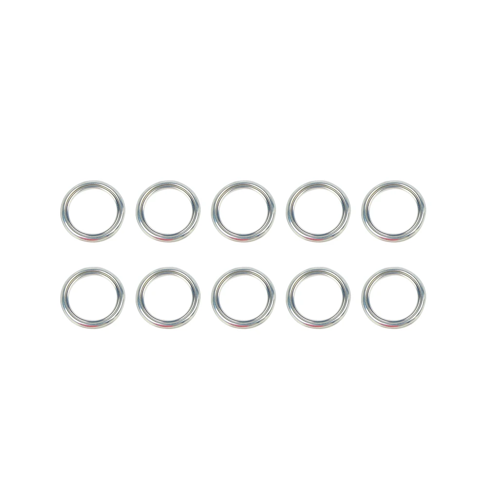 10PCS Eng Oil Pan Drain Plug Gasket for Mitsubishi Pajero Lancer Galant ...