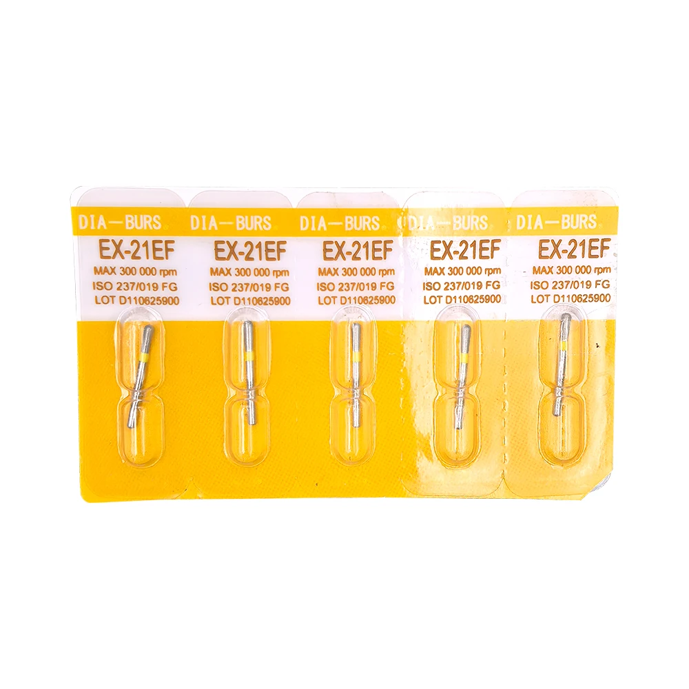 10pack Dental Diamond Burs TR-12 SR-11 Br-31 TR-25F EX-21EF High Speed ...