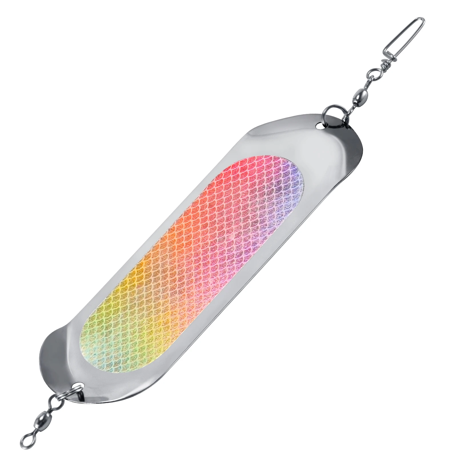 Fishing Flasher Diving Board Trolling Metal Jig Dodgers Lure Sea ...