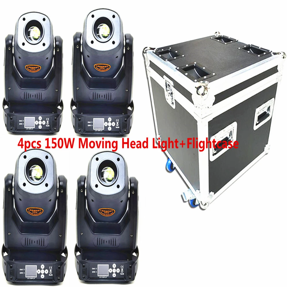 Led 150w Moving Head Gobo Light With Roto Gobos 5 Face Roto Prism Dmx ...