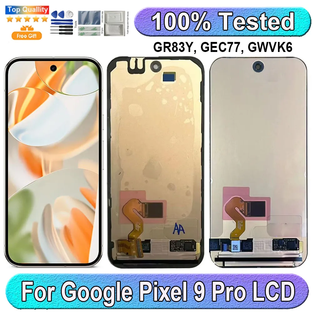 6.3”Original For Google Pixel 9 Pro LCD Display Touch Screen Digital ...