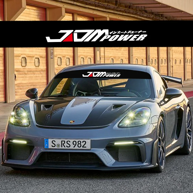 Japanese-JDM-Auto-Styling-Reflective-Car-Front-Windshield-Stickers ...