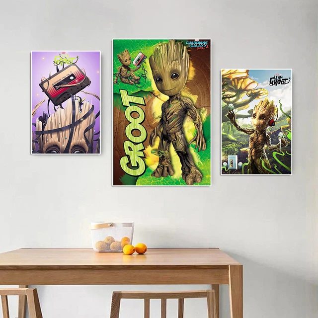 Groot Guardians Of The Galaxy Poster