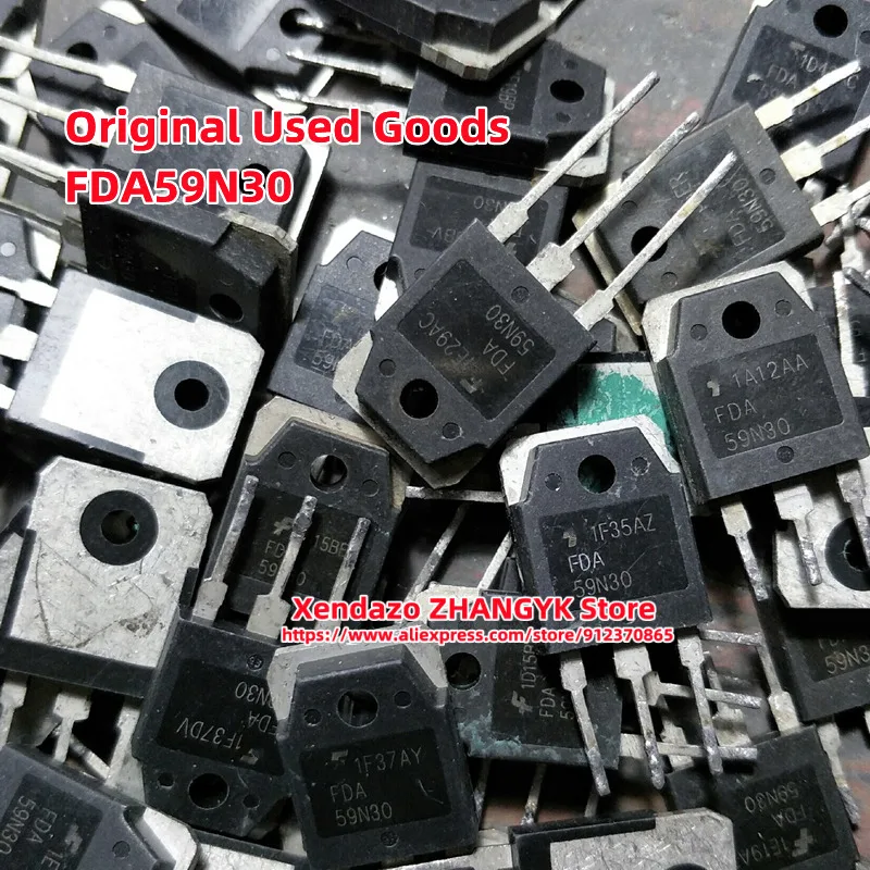 Inversor do poder superior, transistor do efeito de campo, FDA59N30, 59N30, MOSFET N-CH, 300V ...