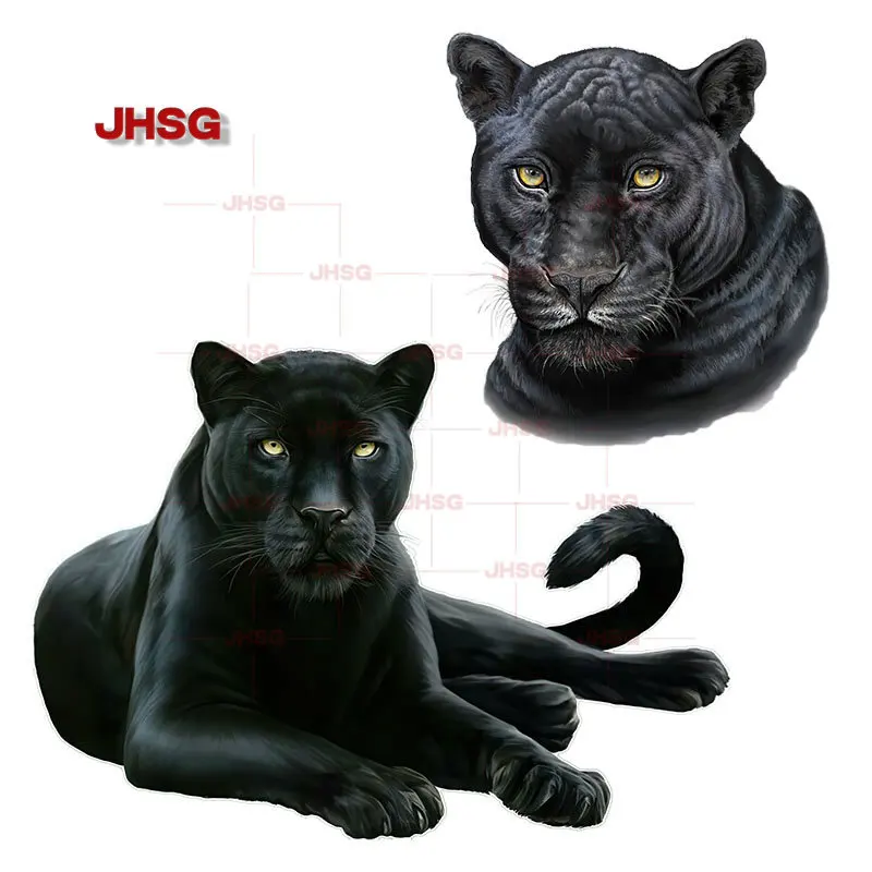 JHSG-Car-Sticker-Mysterious-Black-Panther-Beast-Personality-Self ...