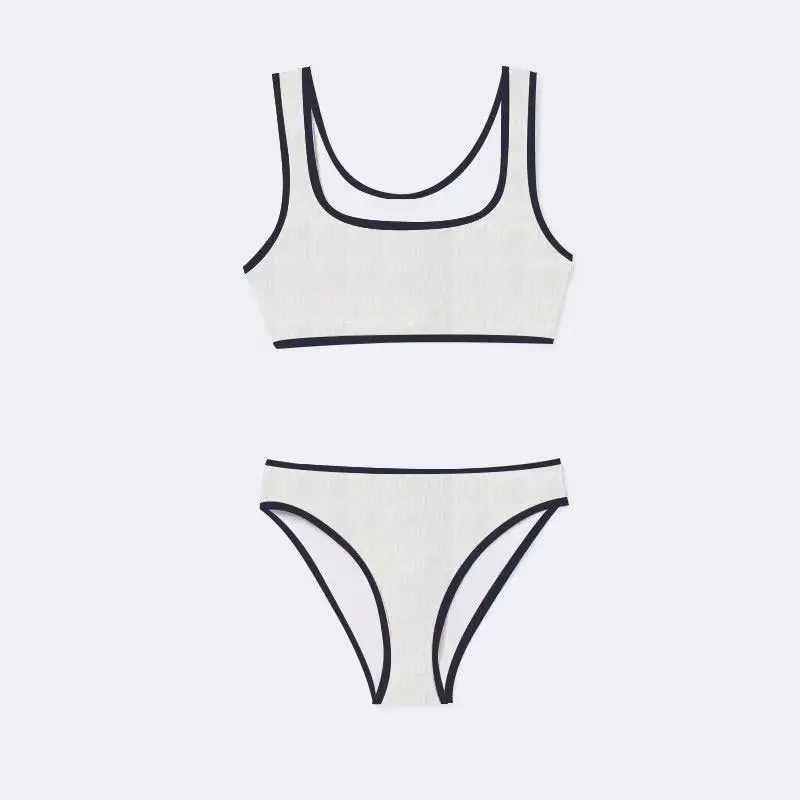 2026 Women's One-Piece Swimsuit Textured Solid Color Wine Red With ...