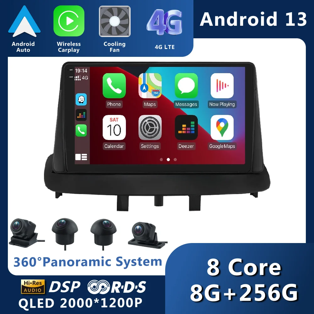 Android-13-For-Renault-Megane-3-Fluence-2008-2014-Car-Radio-Stereo ...