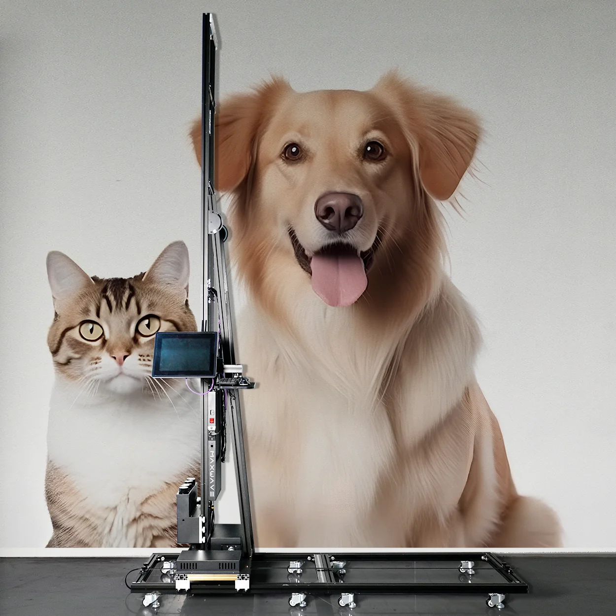 Portable-Wall-Printer-Robot-Laser-Printer-Wide-format-Wall-Paper-Mural ...