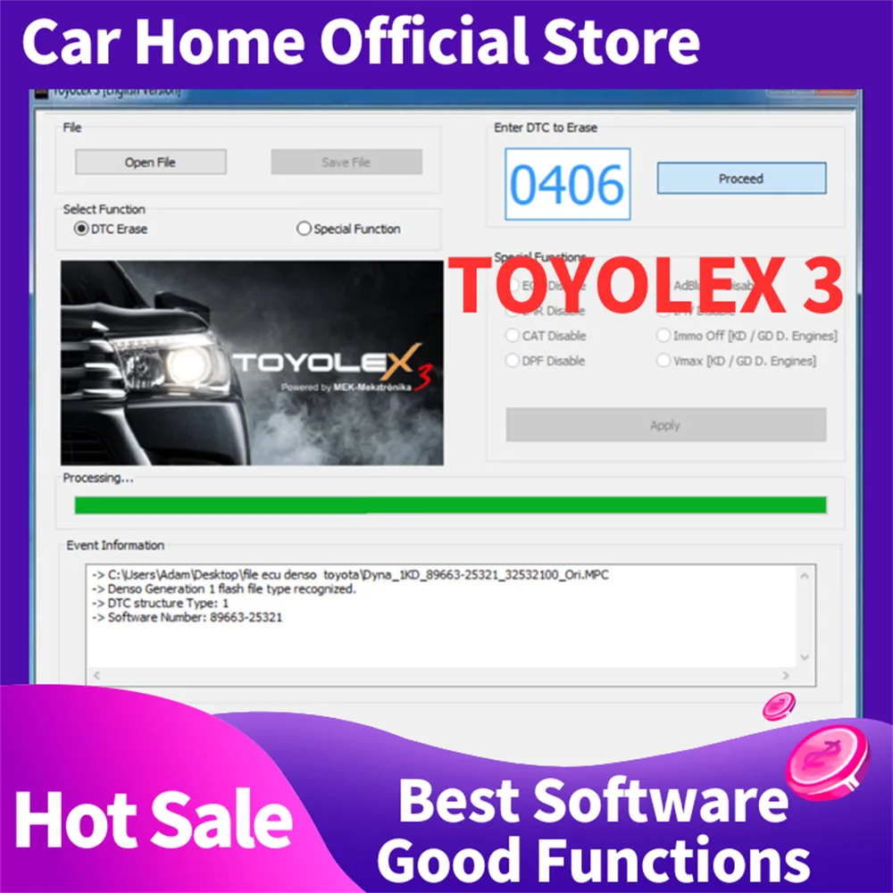 TOYOLEX-3-Software-Car-Repair-Tool-For-All-Denso-Generations-Of-Toyo-ta ...