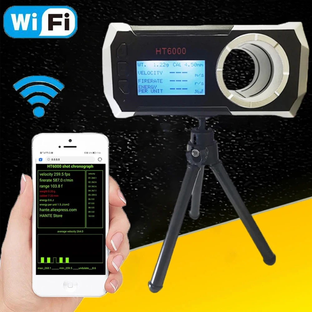 Multifunctional-Shooting-Chronograph-10-5000-FPS-Wifi-Shooting-Speed ...