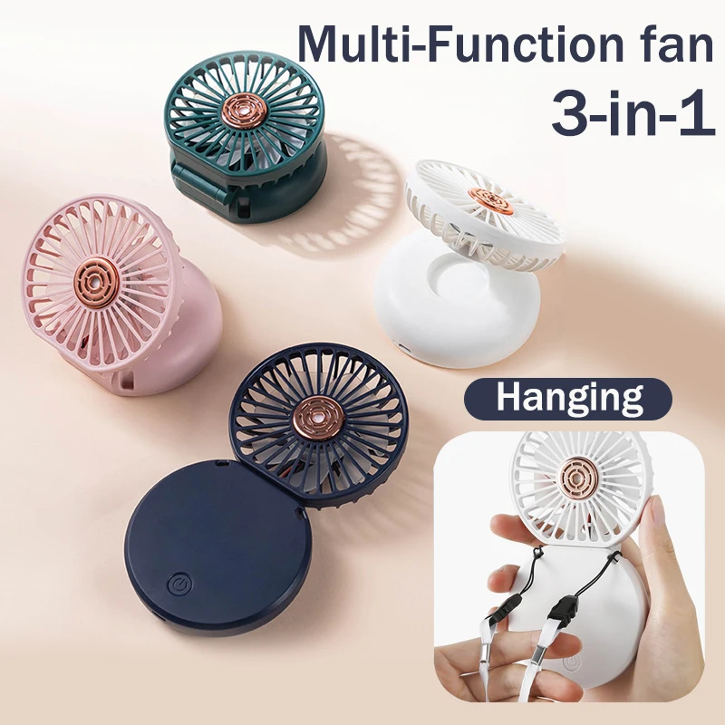 Summer-Mini-Fan-for-Neck-Add-Perfume-USB-Rechargeable-Fan-Foldable-3 ...