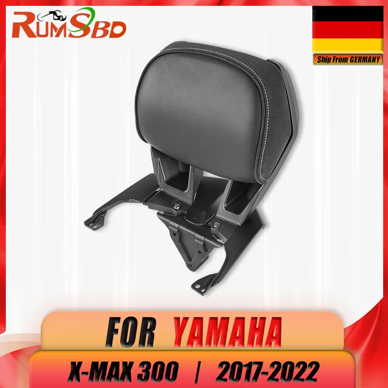 FOR Yamaha XMAX 300 X-MAX 300 Rear Seat Backrest 2017-2022 Passenger ...