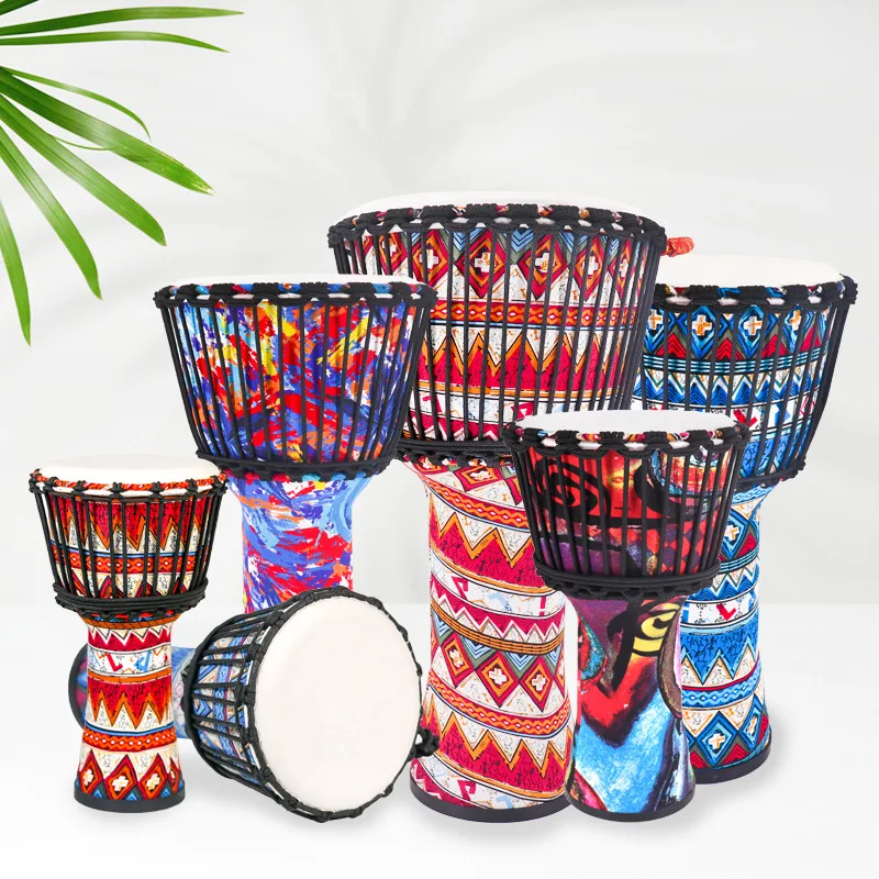 8 Polegada djembe tambor africano profissional para crianças pele de ...