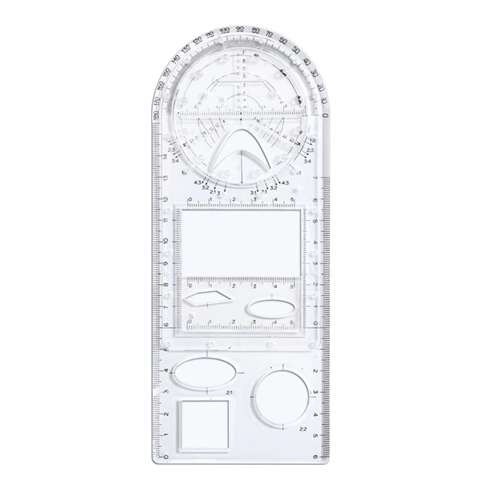Multifunctional-Geometric-Ruler-Geometric-Drawing-Template-Measuring ...