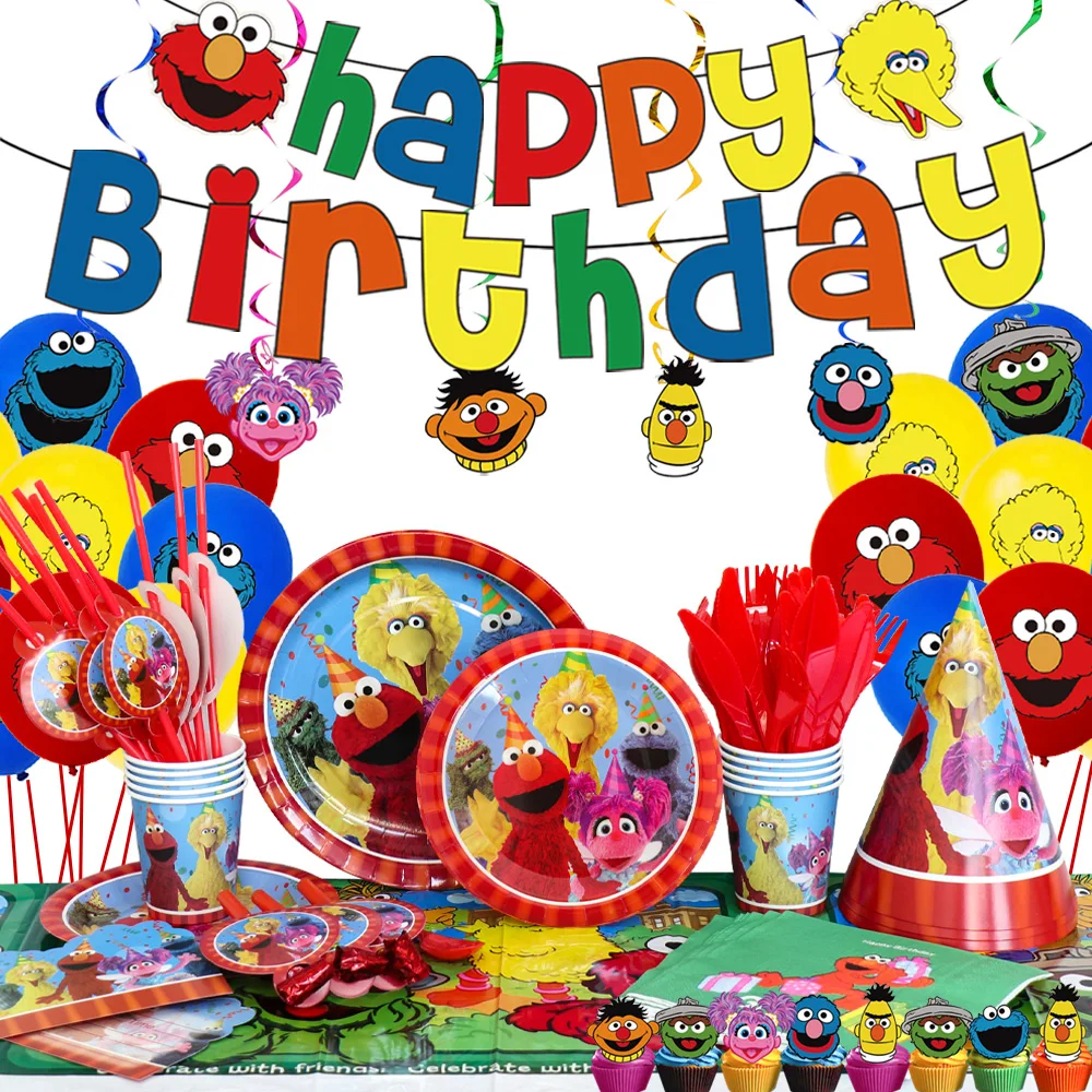 Sesame Street Themed Party Supplies