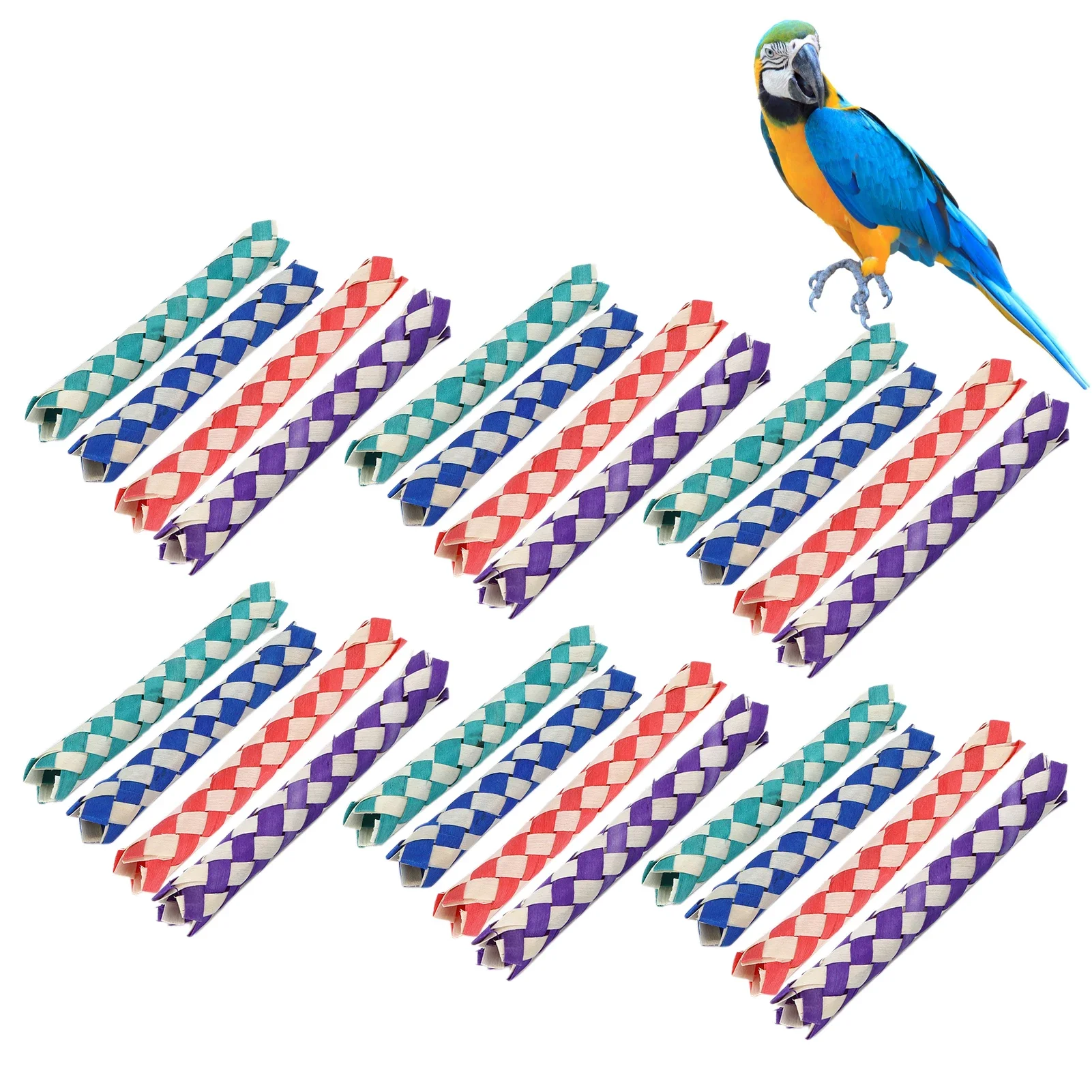5pcs-Finger-Traps-Birds-Parrots-Chew-Toy-Chinese-Bamboo-Traps-DIY-for ...
