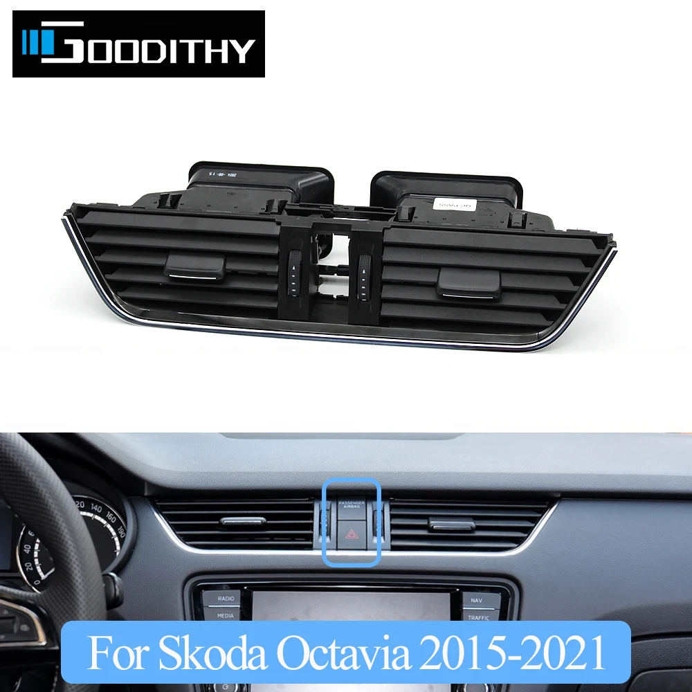 Car-Dashboard-Front-Central-Air-Conditioner-Outlet-AC-Vent-Grille ...
