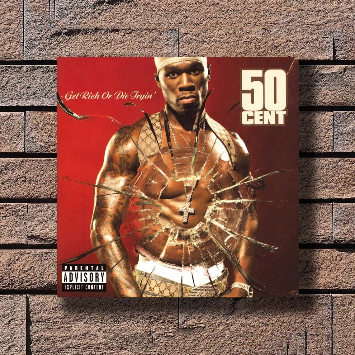 50 Cent Get Rich Or Die Tryin Album Cover