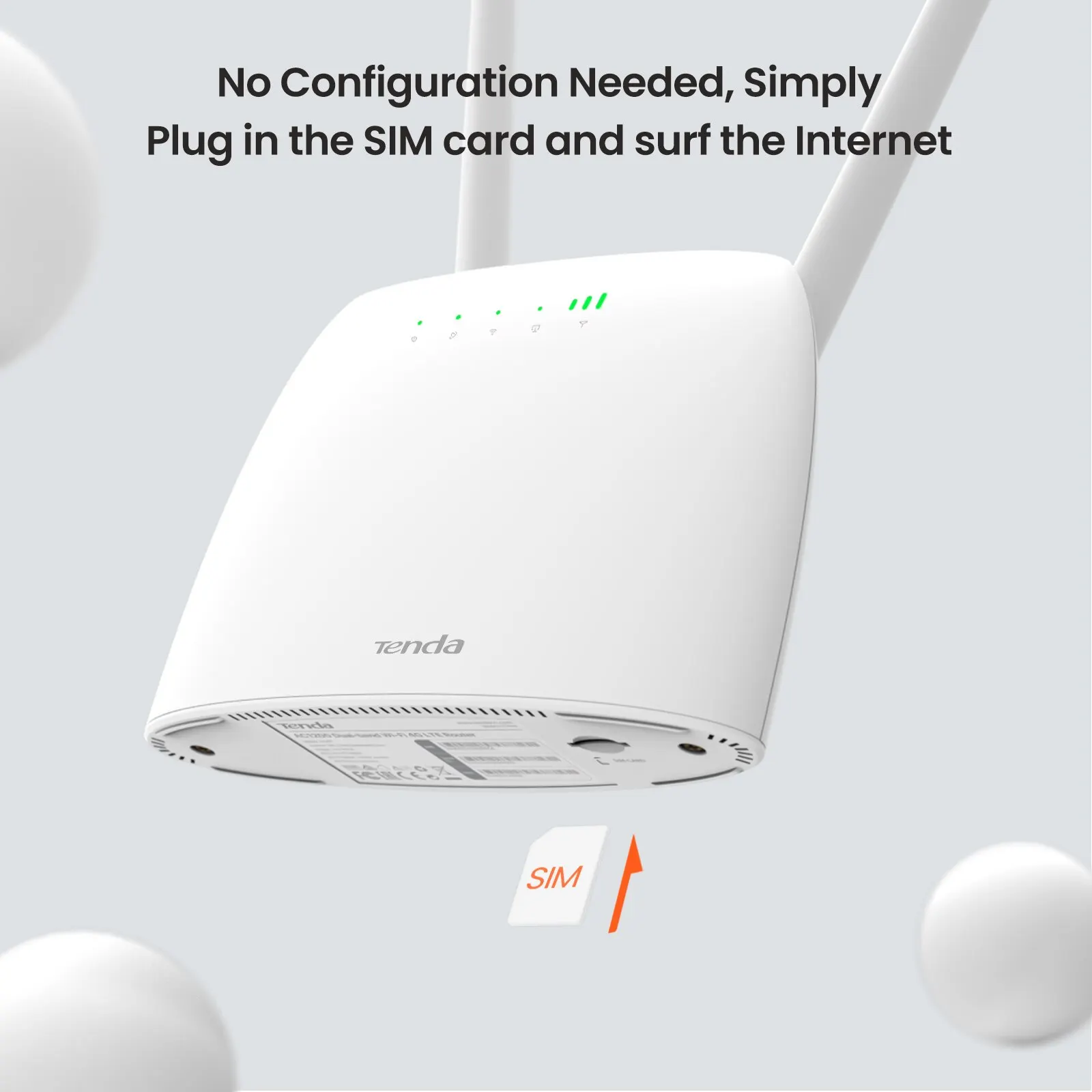 Tenda-4G-Router-Cart-o-SIM-LTE-CAT4-150Mbps-AC1200-Roteador-Sem-Fio ...