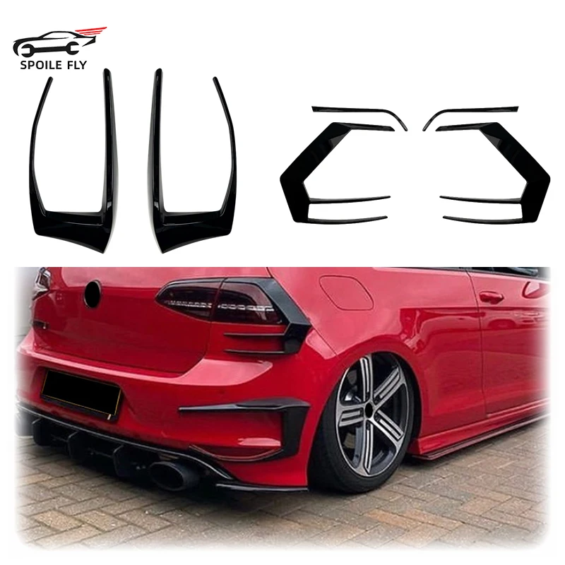 For-VW-Volkswagen-2013-2016-Golf-Mk-7-7R-GTI-GTD-Car-Rear-Bumper-Air ...