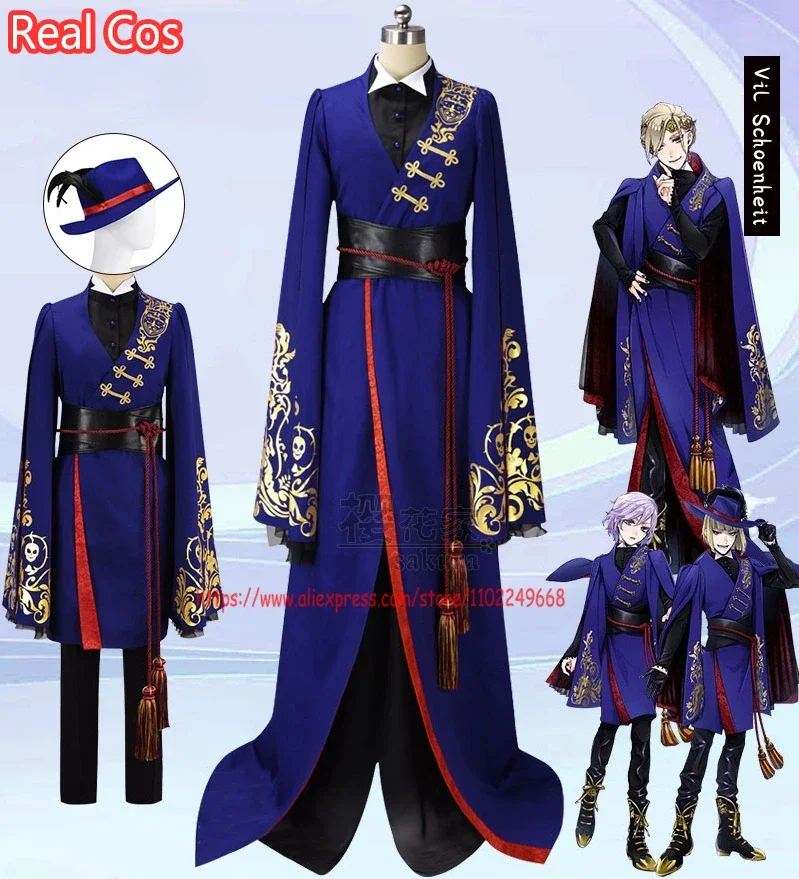 Twisted-Wonderland Pomefiore Vil / Rook / Epel Cosplay Costume ...