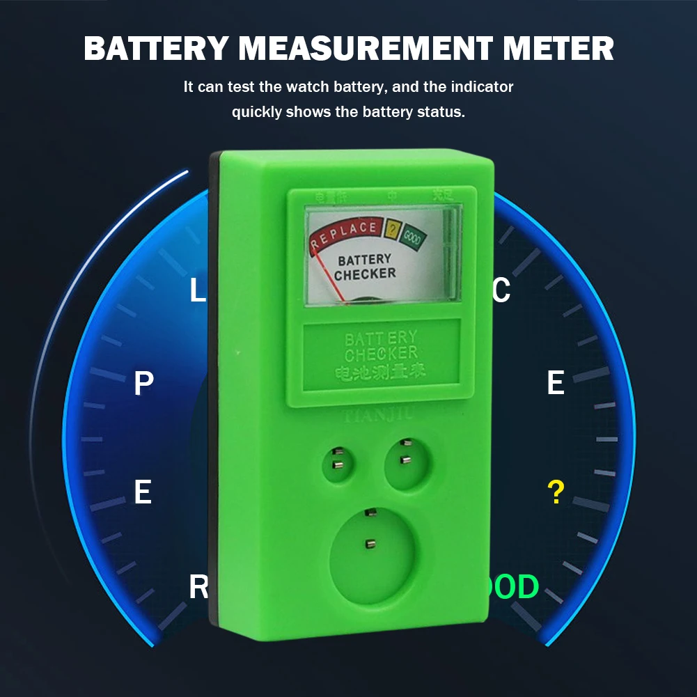 Batteries-Measuring-Tool-Professional-Button-Cell-Battery-Checker-Easy ...
