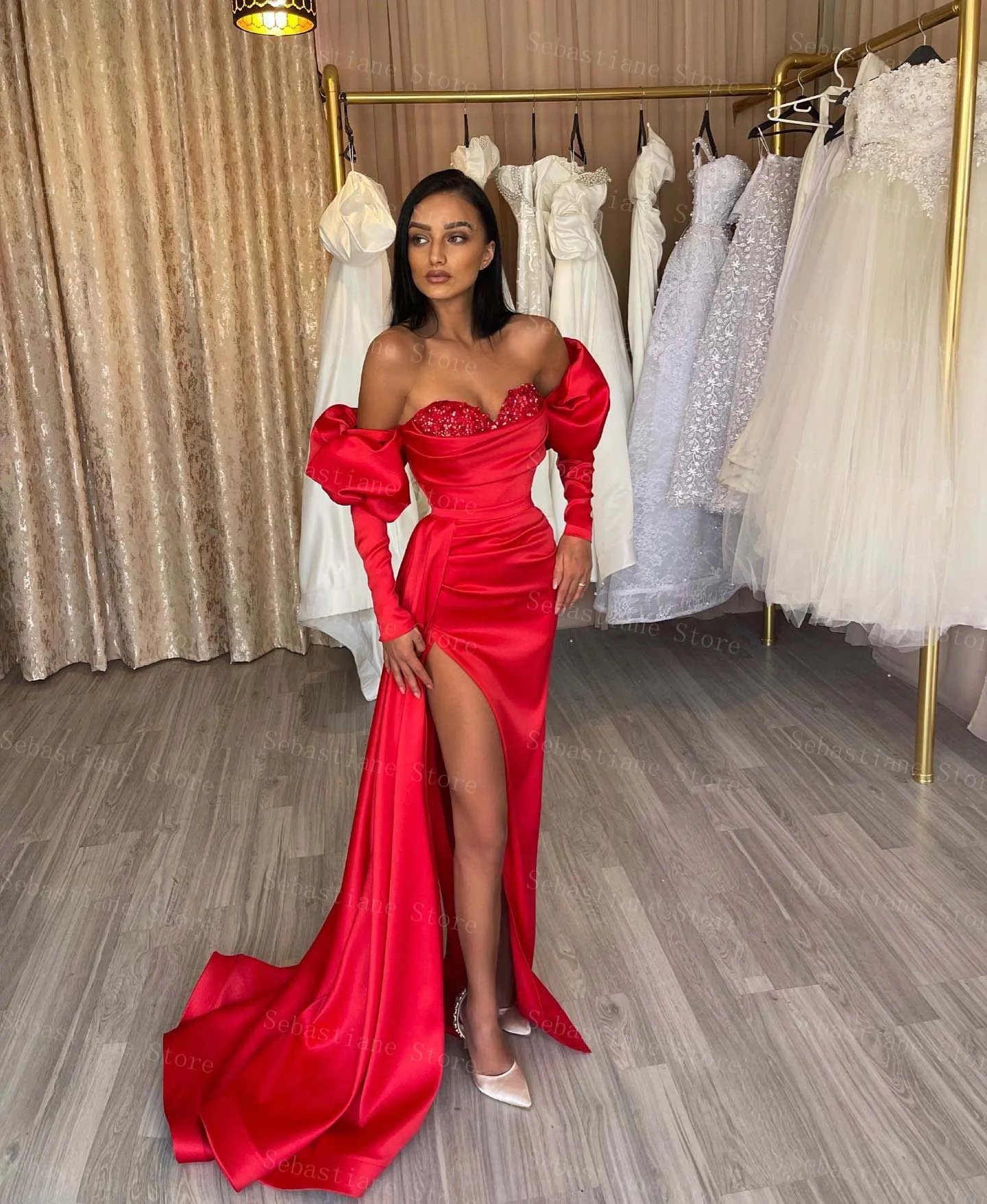 Red Evening Gowns Pageant